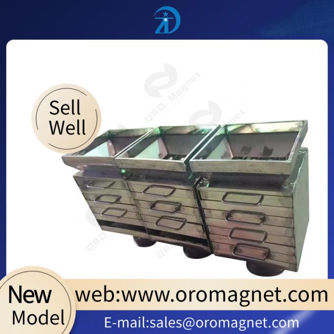 Multi-stage Casing Capture Permanent Magnetic Separator Drawer Machine ... Multi-stage Casing Capture Permanent Magnetic Separator Drawer Machine ...
