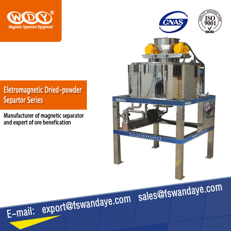 Deironing Dry Powder Magnetic Separation Equipment Water / Oil Double ...