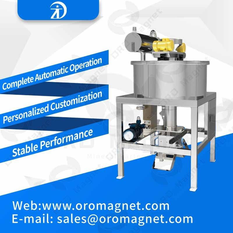 High Performance Electromagnetic Separator / Dry Drum Magnetic ...