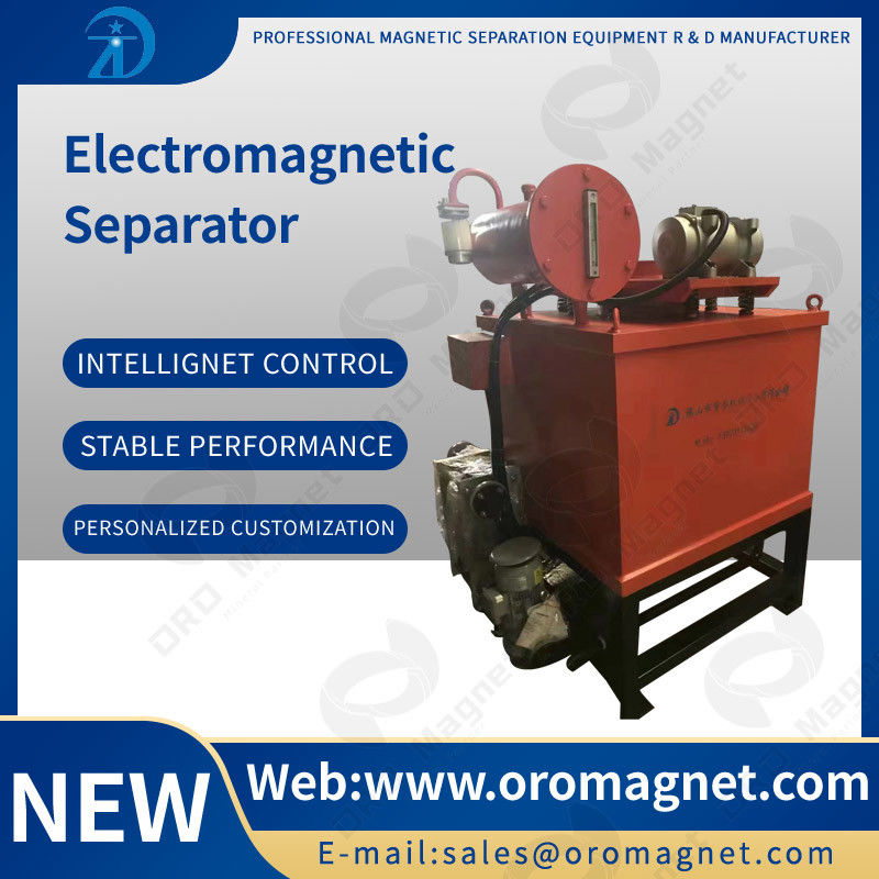 Electromagnetic Metal Separation Equipment Wet Magnetic Separator Non ...