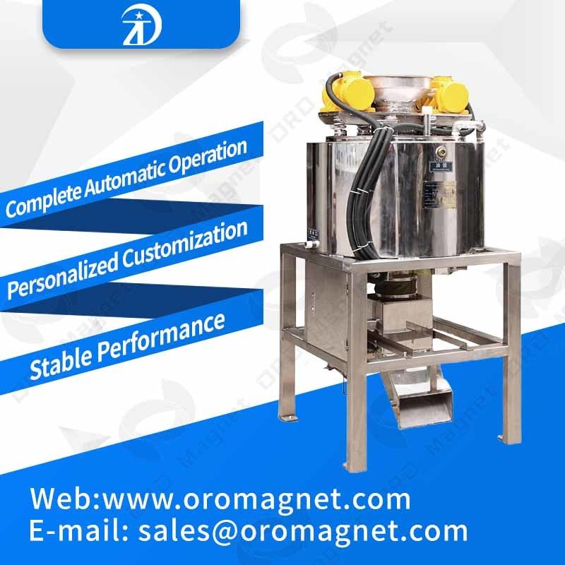 Dried Powder Magnetic Separation Equipment For Deep Penetrating ...