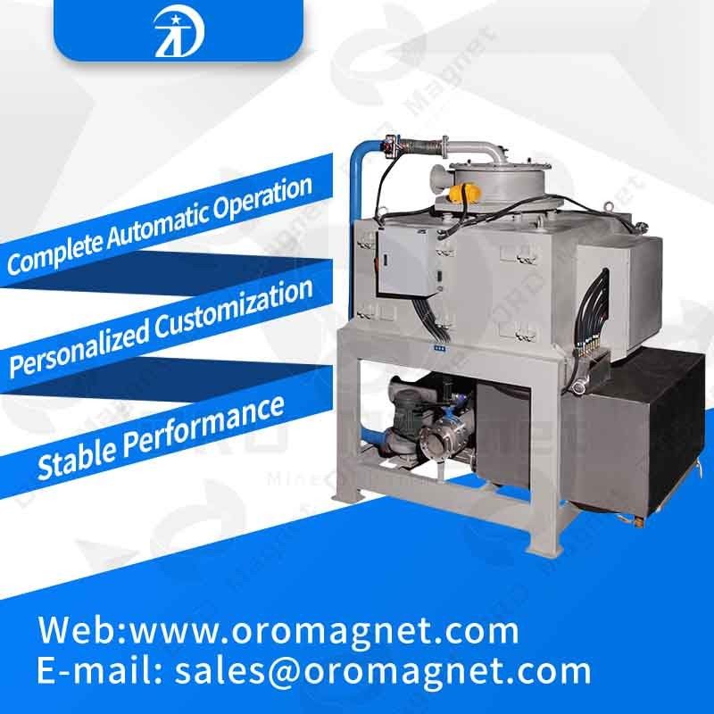 Wet High Intensity Magnetic Separator Machine For Grinding Machine Raw ...